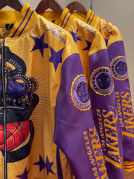 Mamba Forever Varsity Jacket – mailloechii